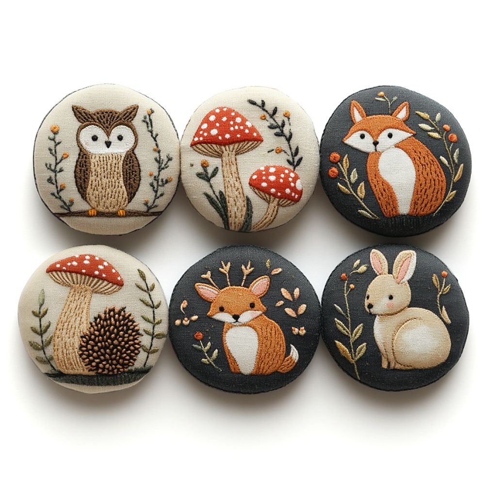 Custom Fabric Button Badge | OEM Manufacturer of Premium Custom Fabric ...