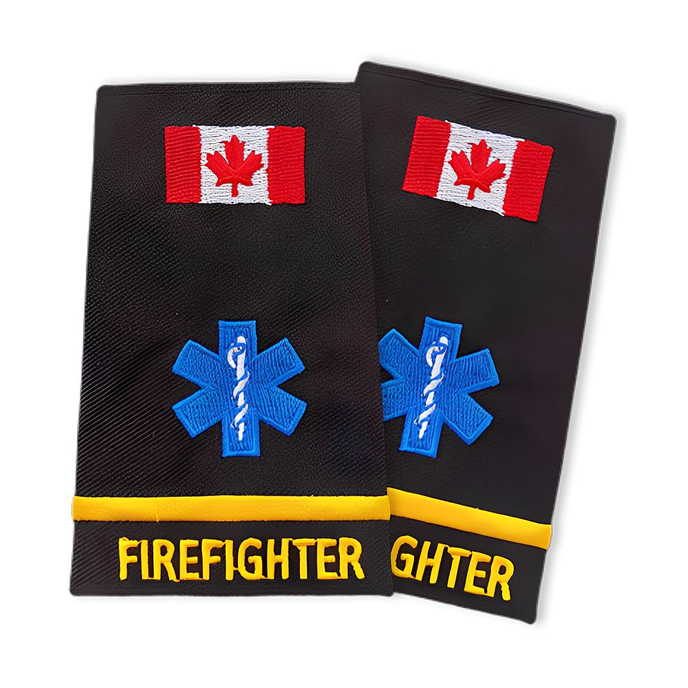 Custom Firefighter Embroidery Epaulette | OEM Manufacturer of Elevate ...