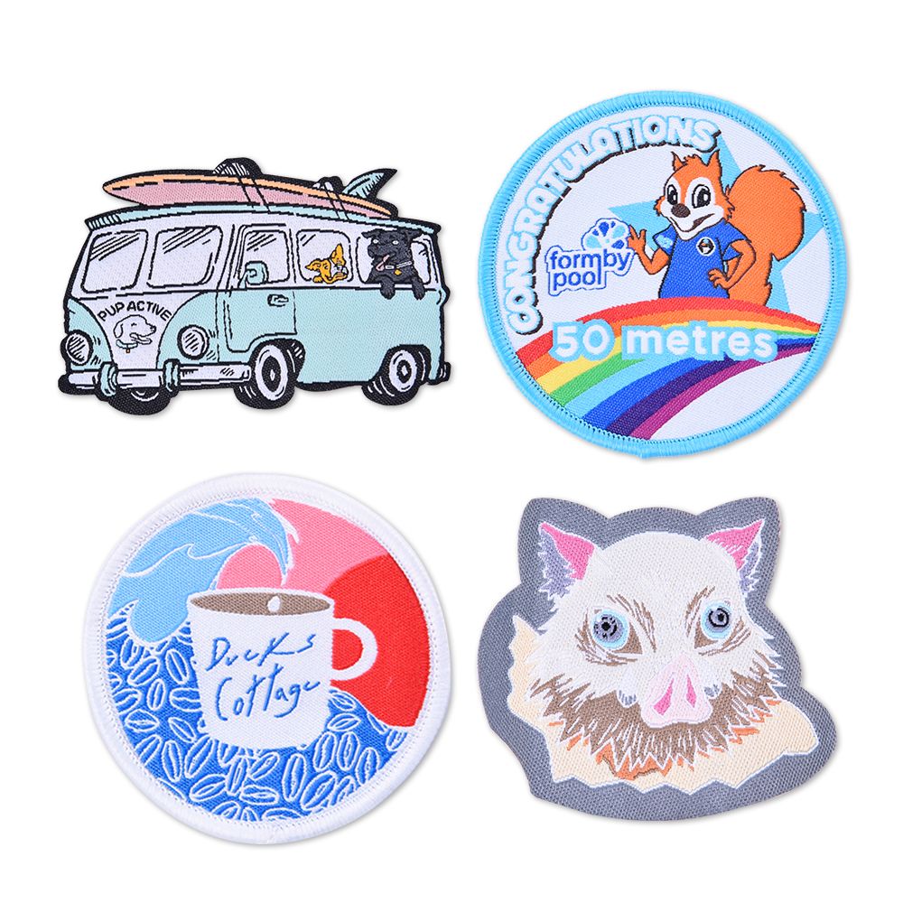 Custom Hat Woven Patch | OEM Manufacturer of Custom Cap Patches from a ...