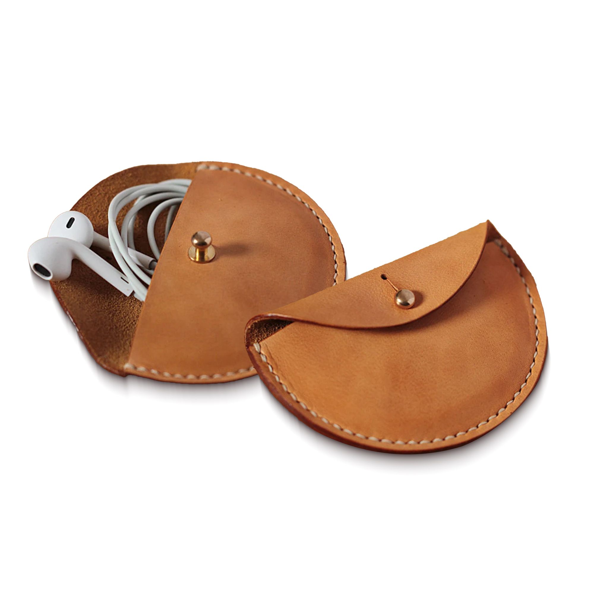 Custom Leather Earphone Holder | OEM Manufacturer of Low MOQ ...
