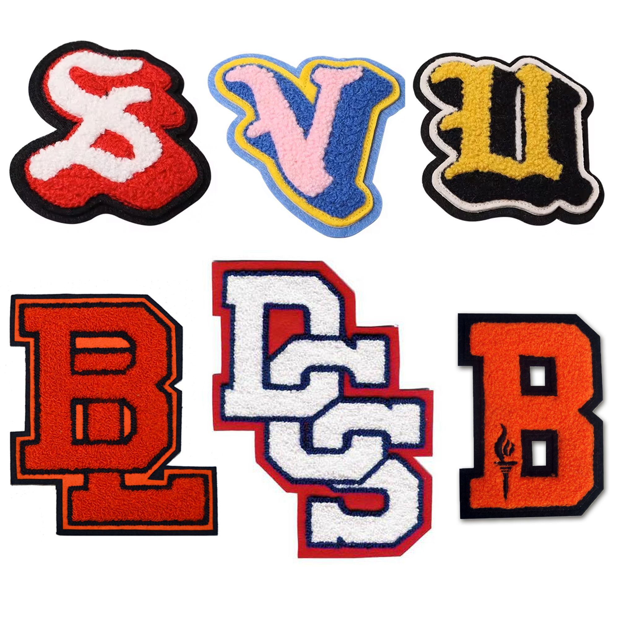 Custom Letter Chenille Patch | OEM Manufacturer of Personalized ...