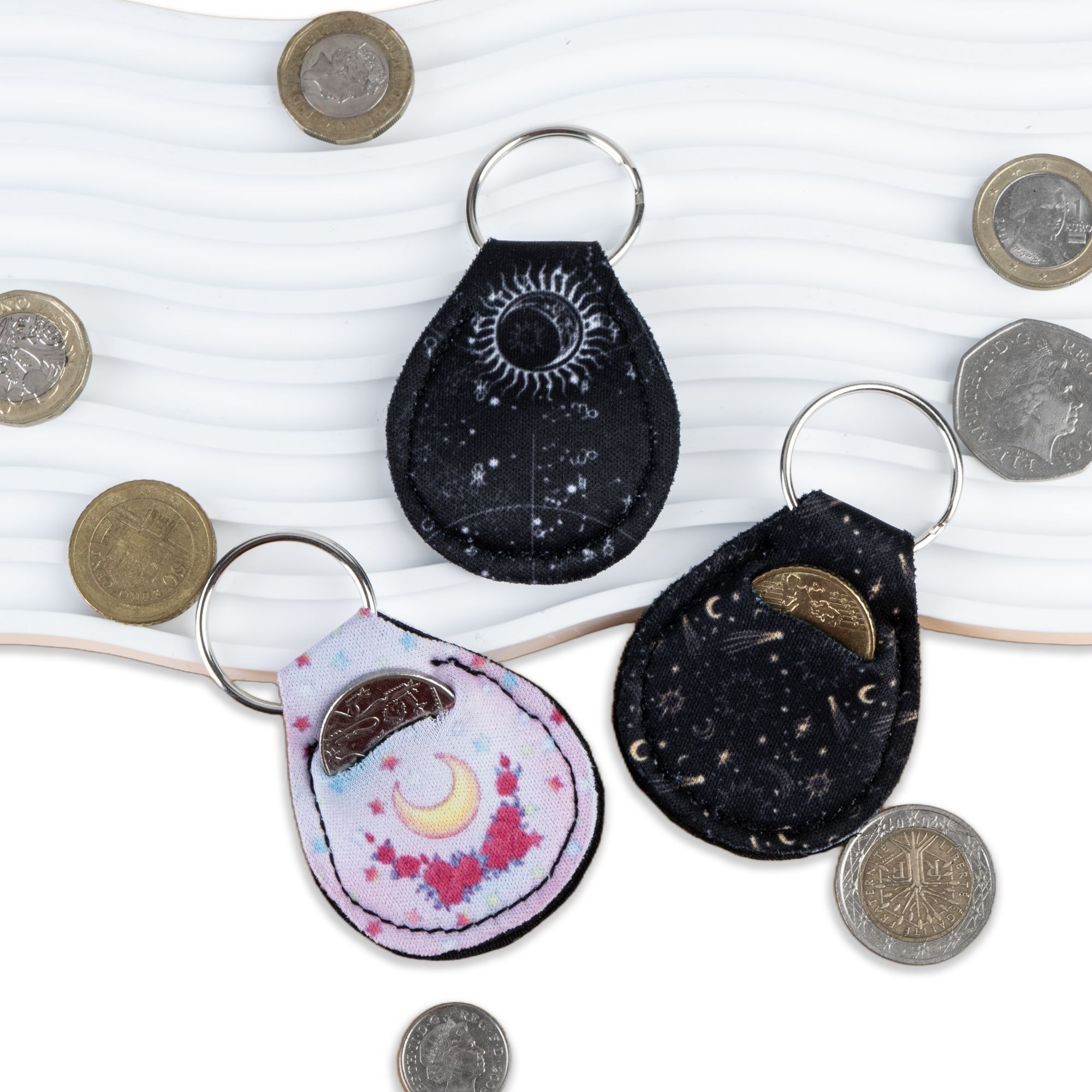 Custom Neoprene Apple AirTag & Token Holder Keychain | OEM Manufacturer ...