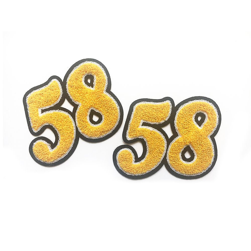 Custom Number Chenille Patch | Tailored Corporate Gift Solutions to ...