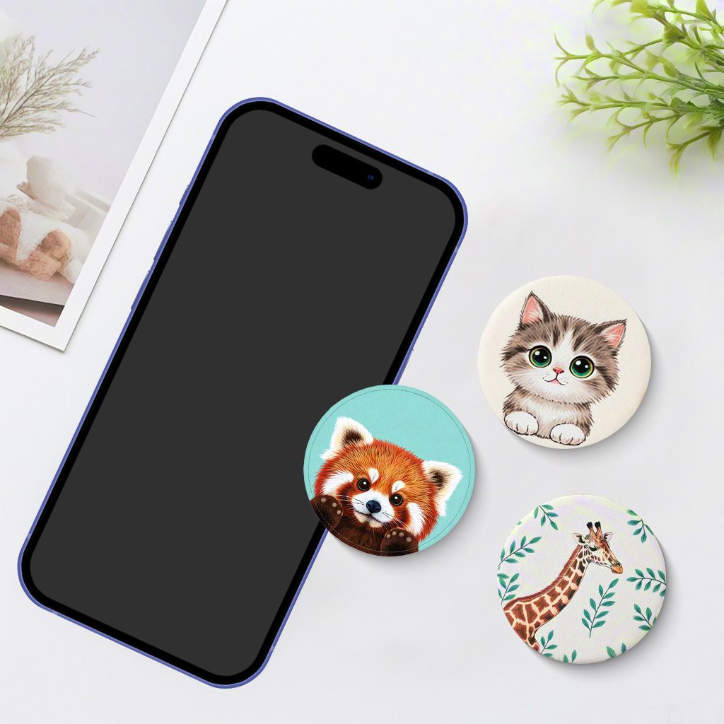 Custom Phone Screen Cleaner Sticker | OEM Manufacturer of Reusable ...