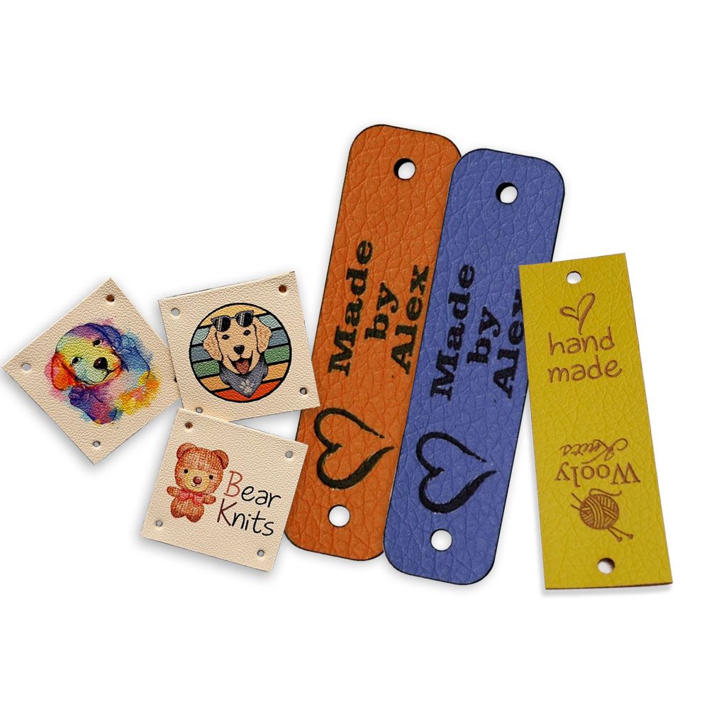 Custom Printed Leather Label | OEM Manufacturer of Custom Printed ...