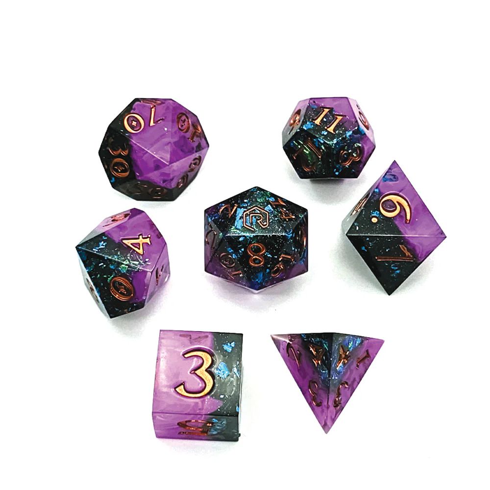 Custom Resin Dice | OEM Manufacturer of Custom Glitter Galaxy Resin ...