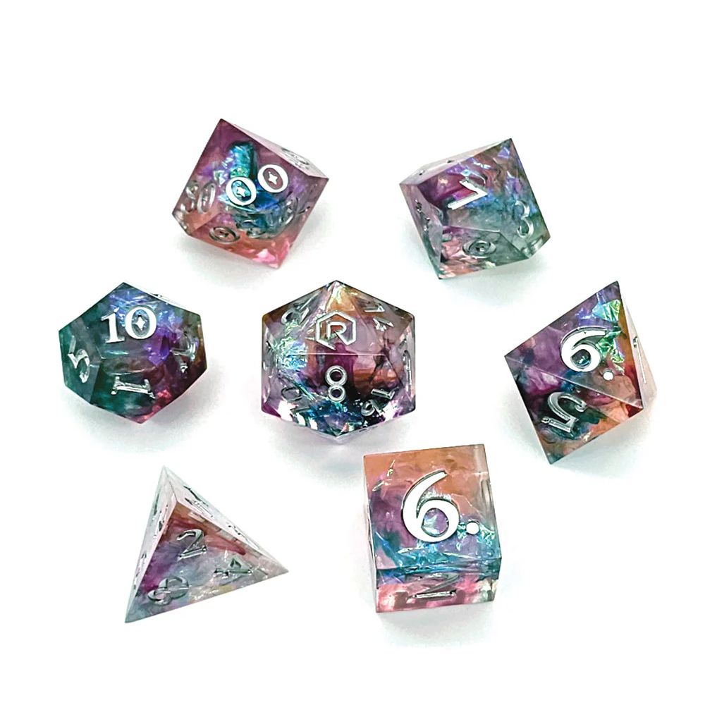Custom Resin Dice | OEM Manufacturer of Custom Glitter Galaxy Resin ...