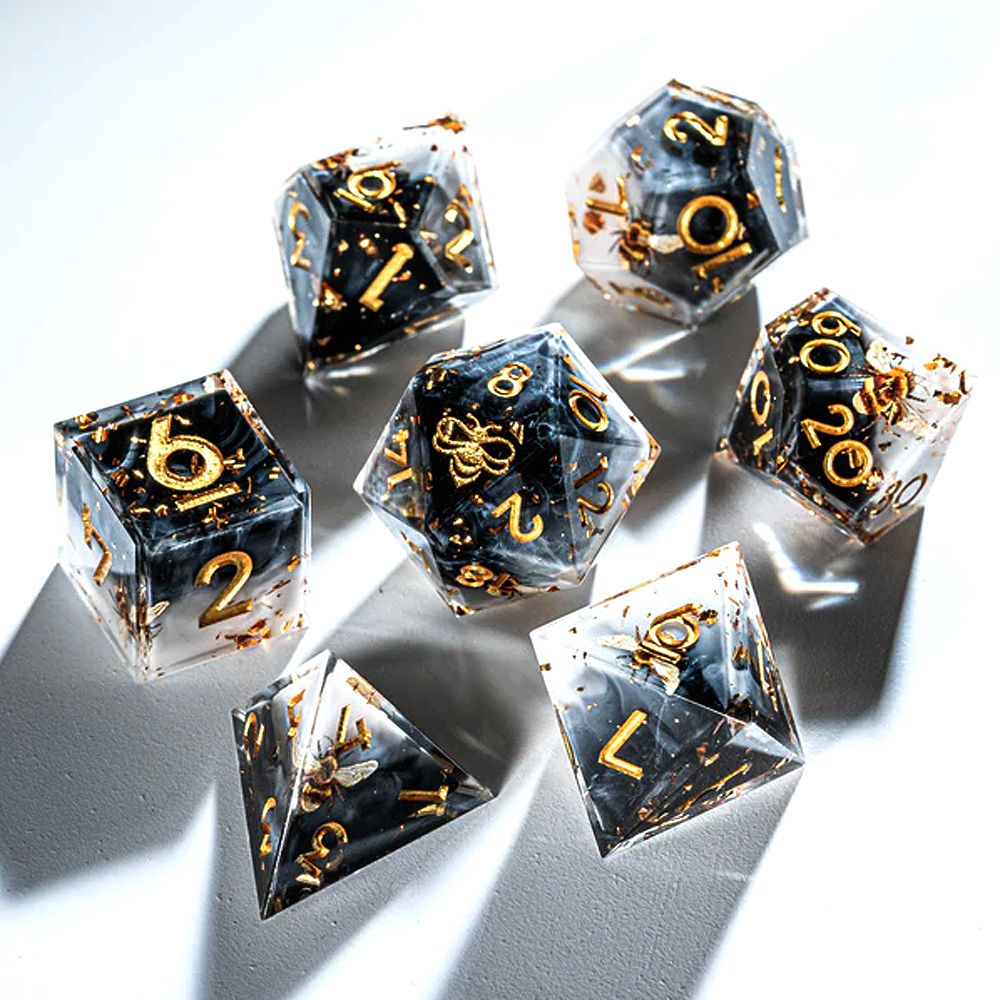 Custom Resin Dice | OEM Manufacturer of Custom Glitter Galaxy Resin ...