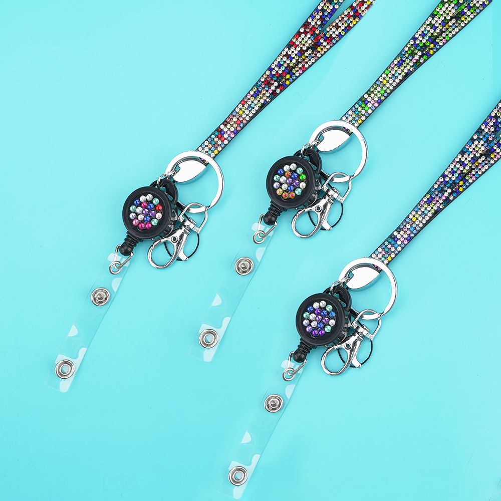 Custom Rhinestone Lanyard | OEM Manufacturer of Sparkle and Shine with ...