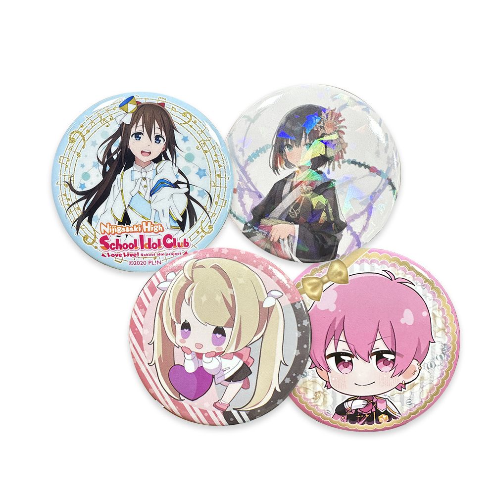 Custom Round Button Badge | OEM Manufacturer of Custom Round Pinback ...