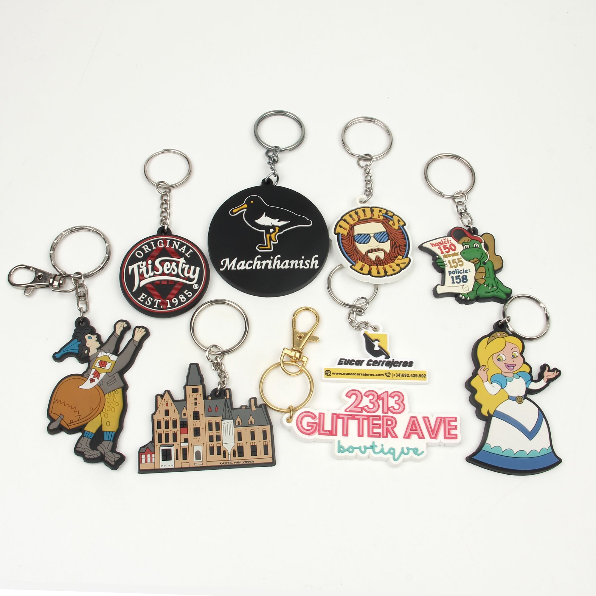 Custom Rubber Keychain | Tailored Corporate Gift Solutions to Elevate ...