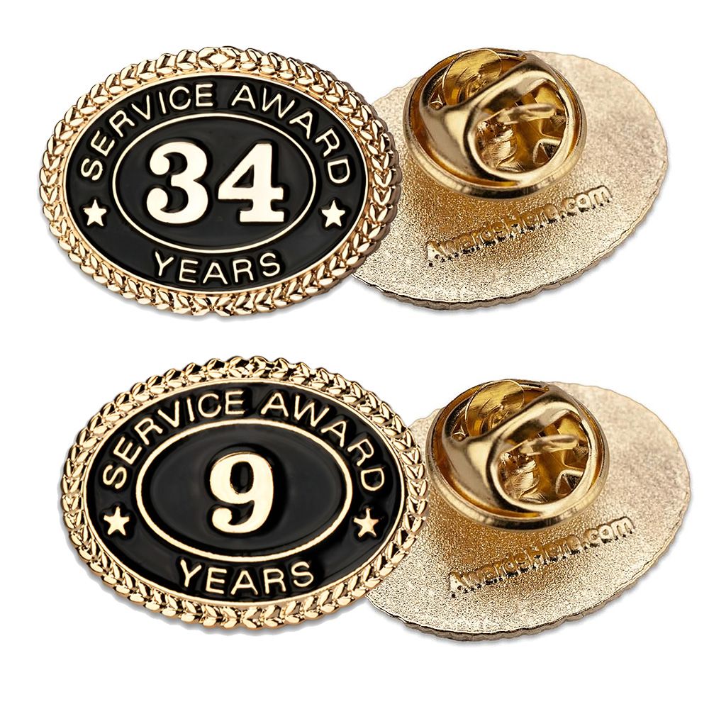 Custom Service Award Pin | OEM Manufacturer of Custom award badges with ...