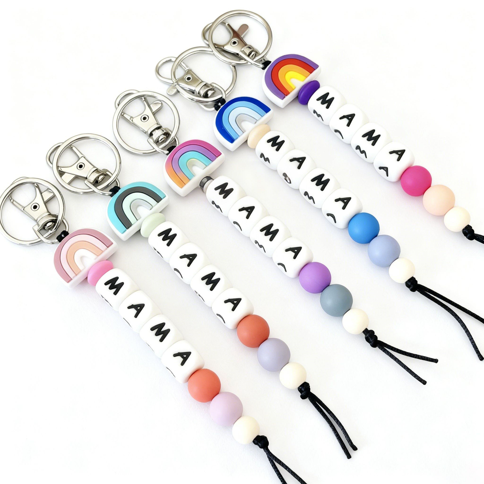 Custom Silicone Bead Keychain | OEM Manufacturer of Low MOQ ...