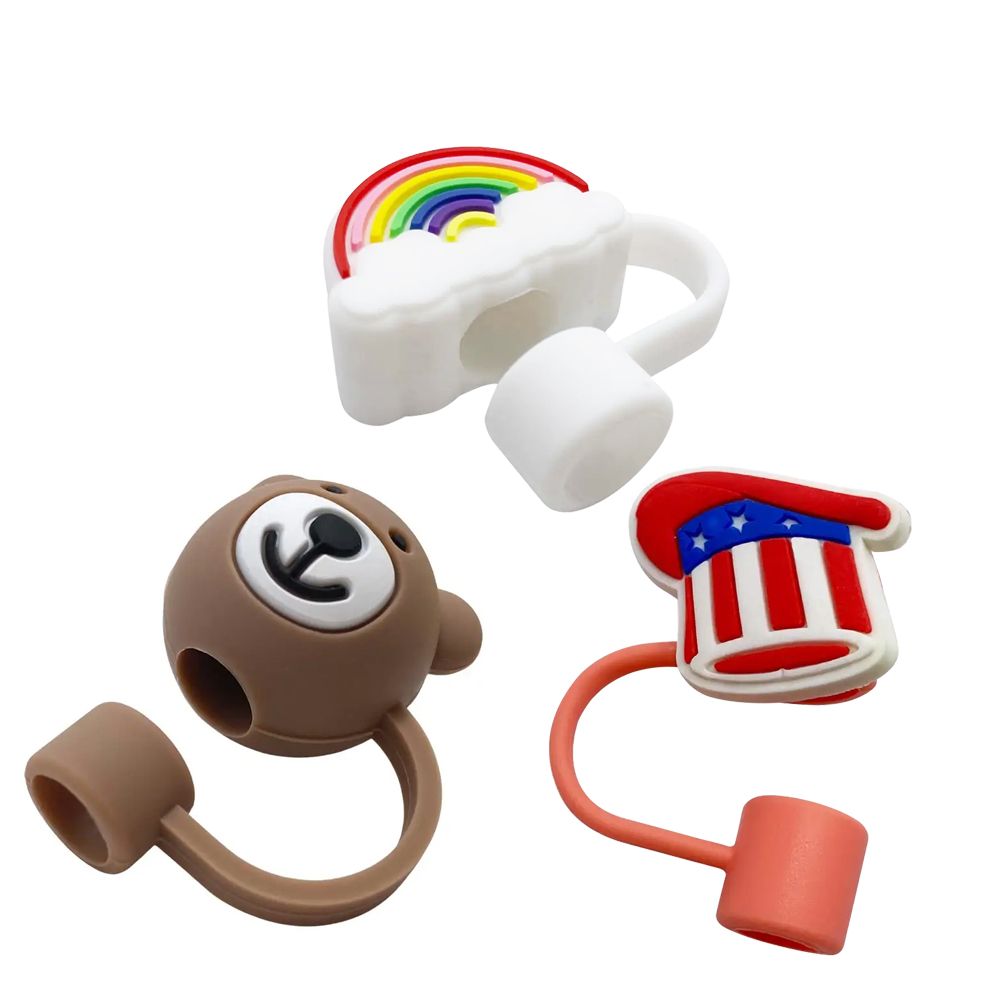 Custom Silicone Straw Covers | OEM Manufacturer of Custom Silicone ...