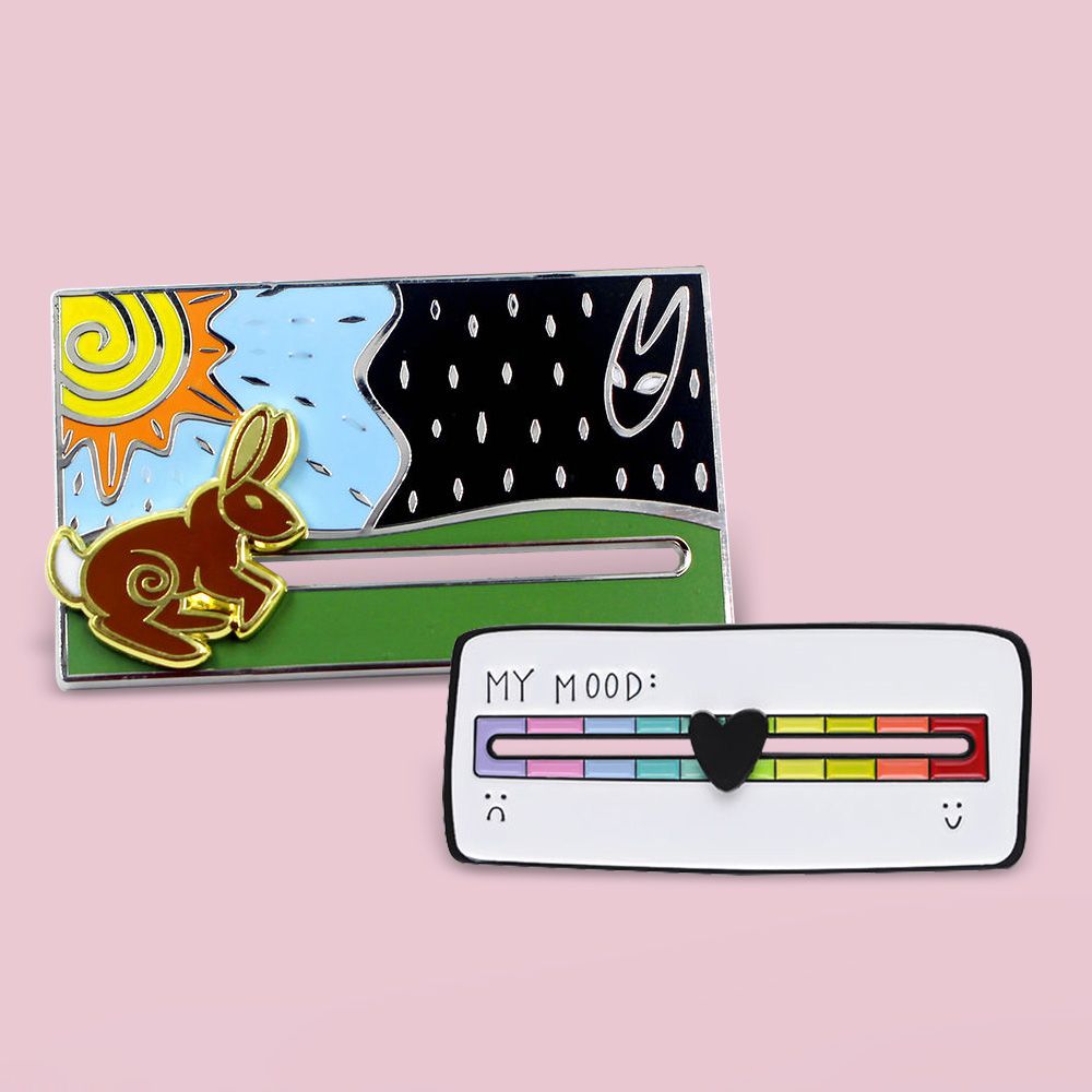 Custom Slide Lapel Pin | OEM Manufacturer of Custom movable lapel pins ...