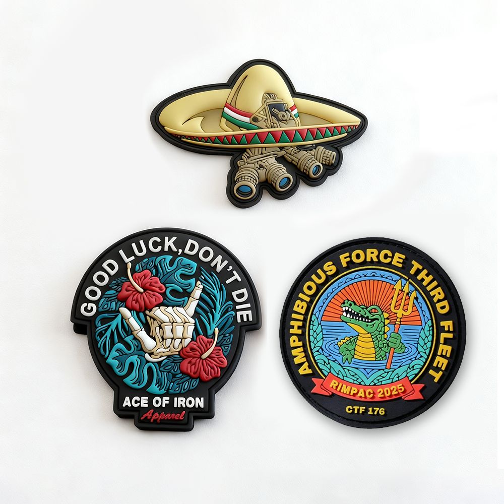 Custom Soft PVC Patch | OEM Manufacturer of Durable & Versatile Custom ...