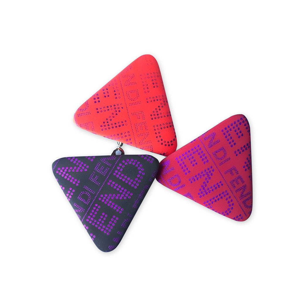 Custom Triangle Button Badge | OEM Manufacturer of Transform Your ...