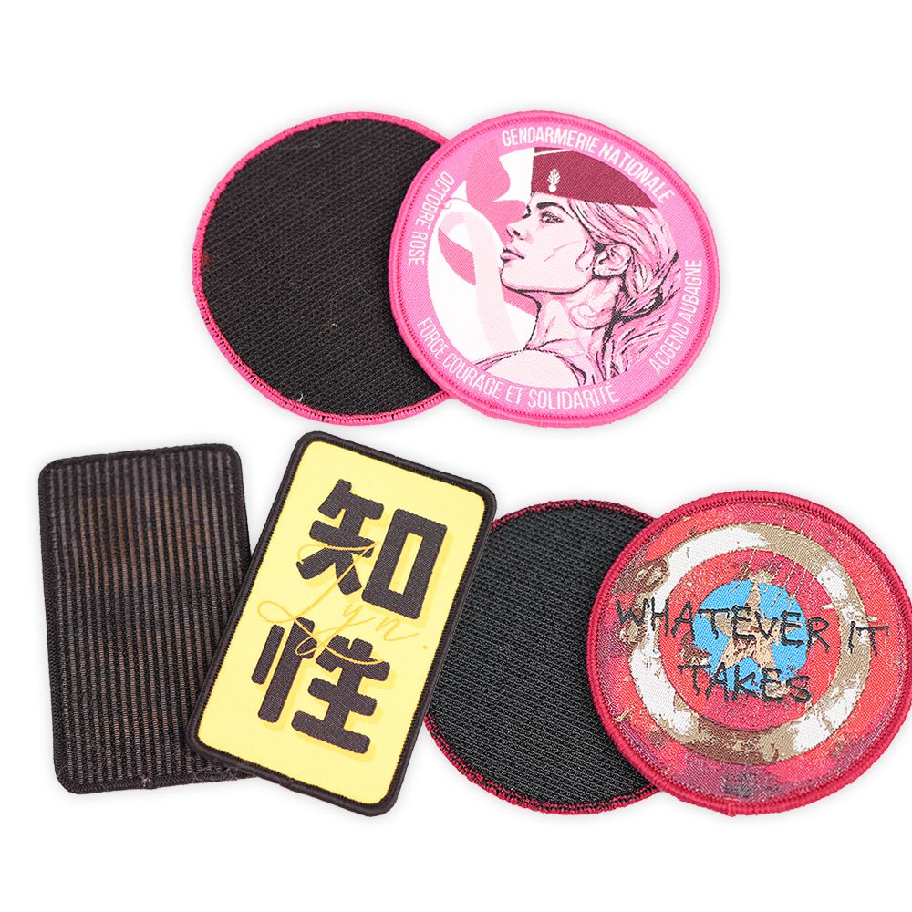 Custom Velcro Embroidery Patch | OEM Manufacturer of Custom Hook And Loop Embroidered Patches ...