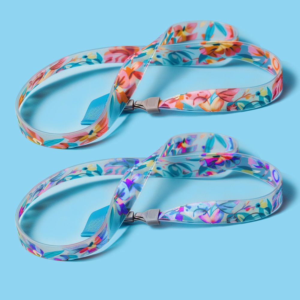 Custom Vinyl Translucent Lanyard | OEM Manufacturer of A Wide Variety ...