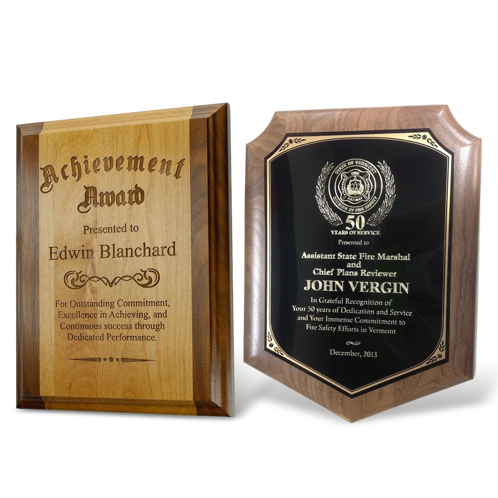 Custom Wooden Award Plaque | OEM Manufacturer of Our Eco-Friendly ...