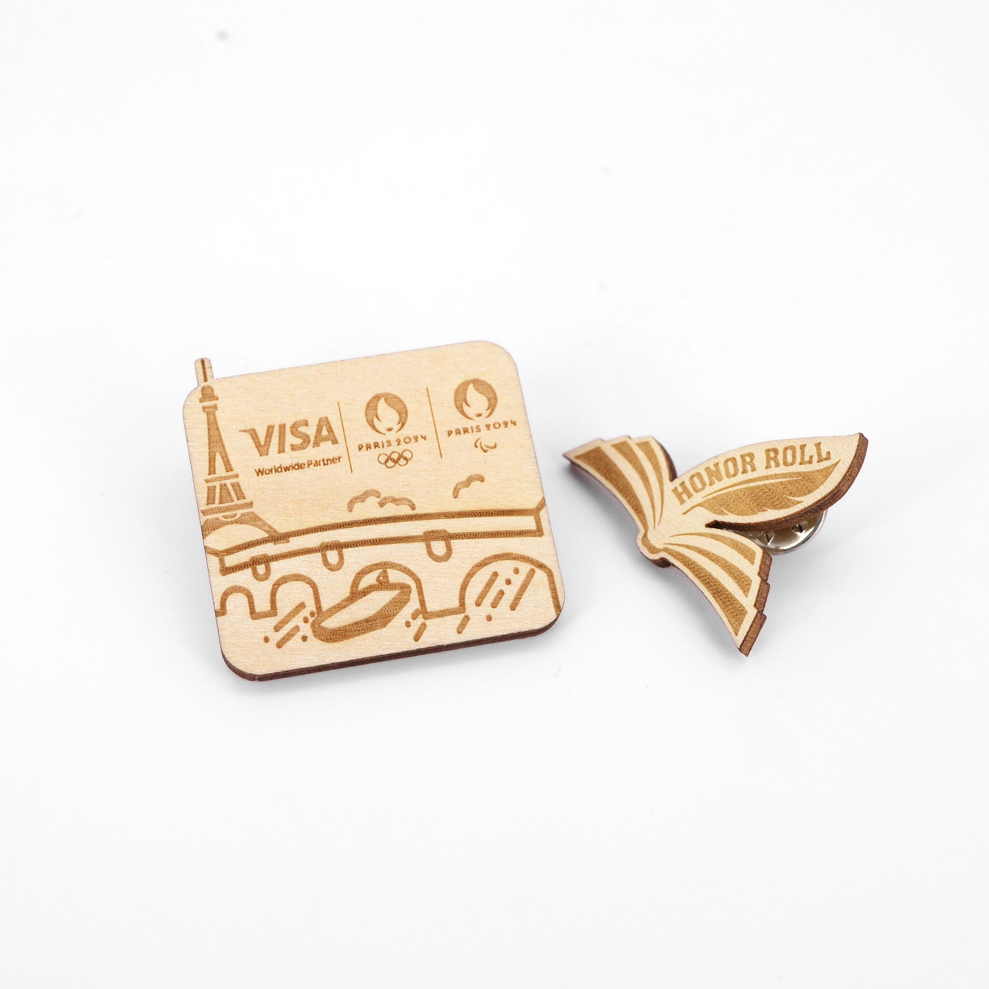 Custom Wooden Pin Badge | OEM Manufacturer of Elevate Your Brand with Custom Wooden Lapel Pin ...