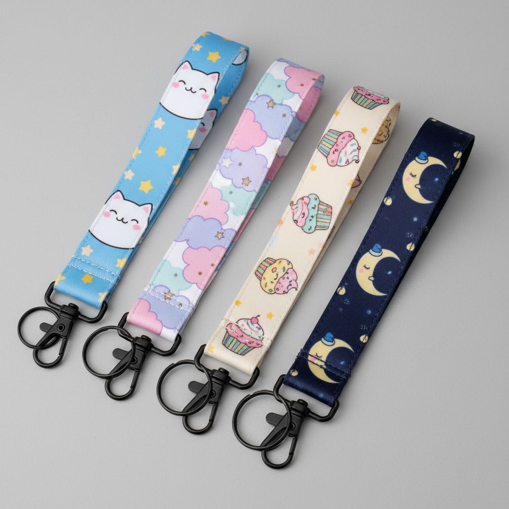 Custom Wrist Lanyard for Key | OEM Manufacturer of Custom Wristlet ...