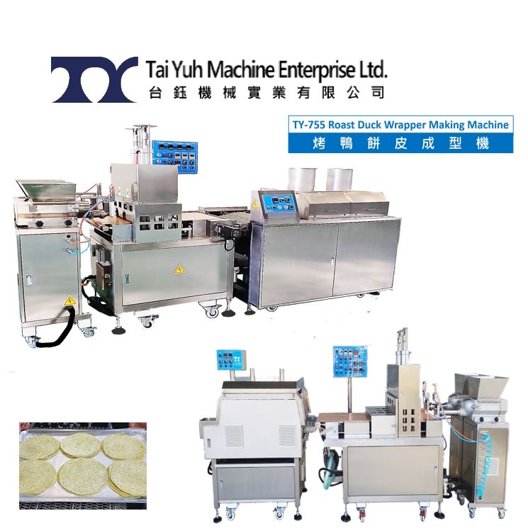 Roast Duck Wrapper Making Machine | Efficient Stuffed Bread Making ...