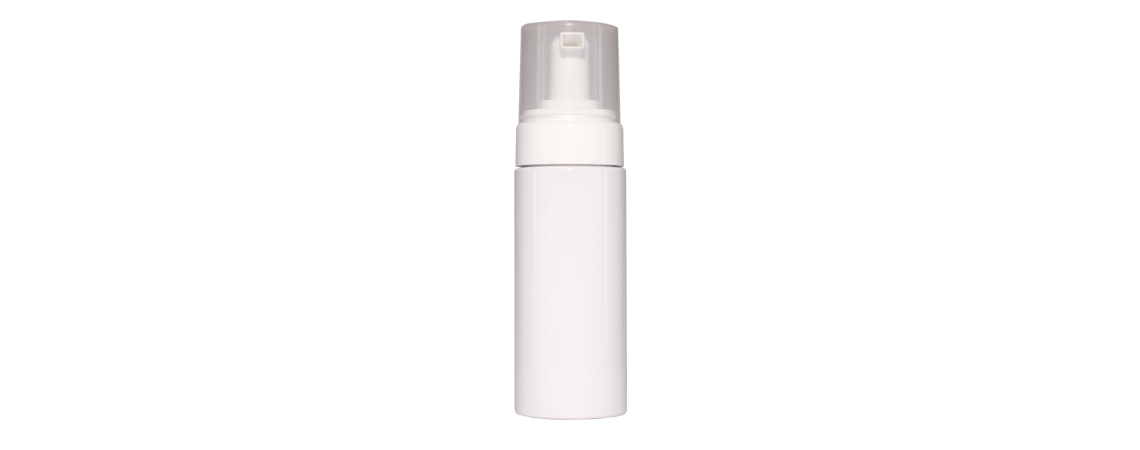 150ml PET Mousse Pump Bottle | COSJAR Sustainable Packaging