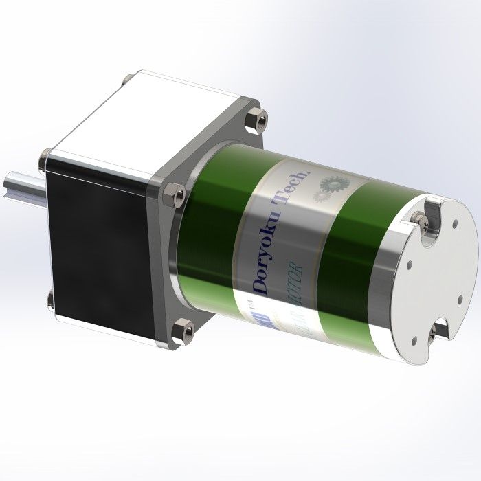 Long life Spur Gear Motor with Offset Shaft - DC Motor With Gearbox ...