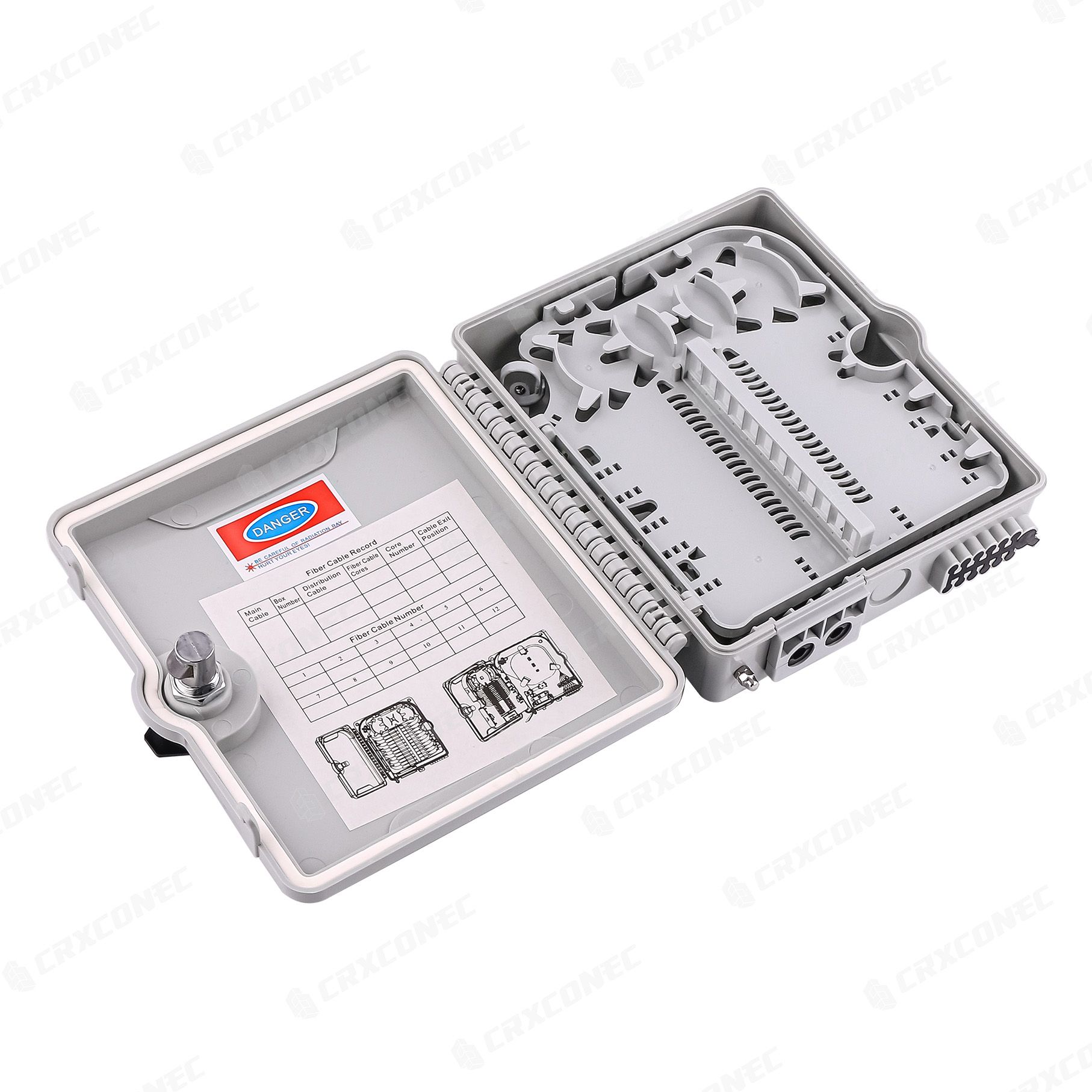 12 Core Fiber Optic Distribution Boxes for FTTH | Advanced Fiber ...