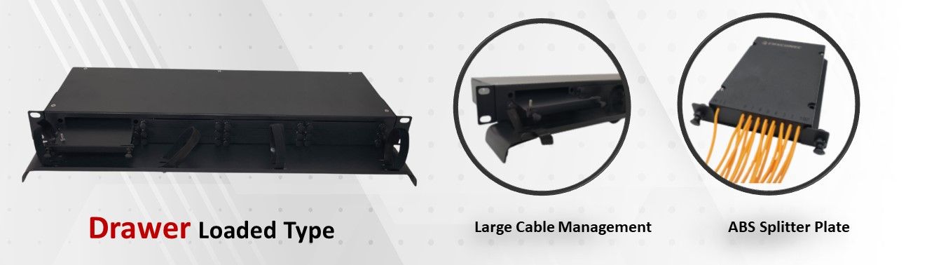2U Rack Chassis for 12 ABS Box PLC Splitters | Advanced Fiber Cabling ...