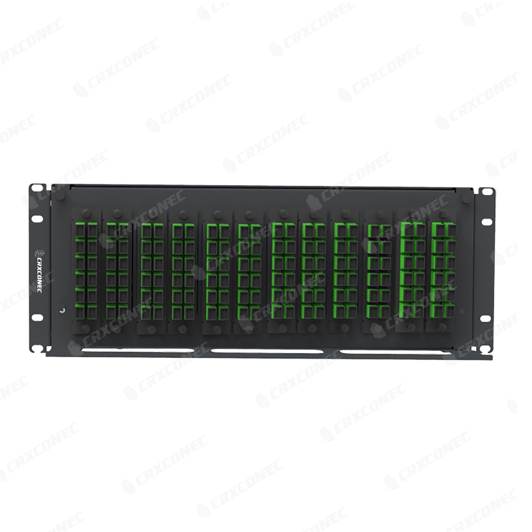 4U Cassette Fiber Panel with Large Hole Support Bar Multi functions ...