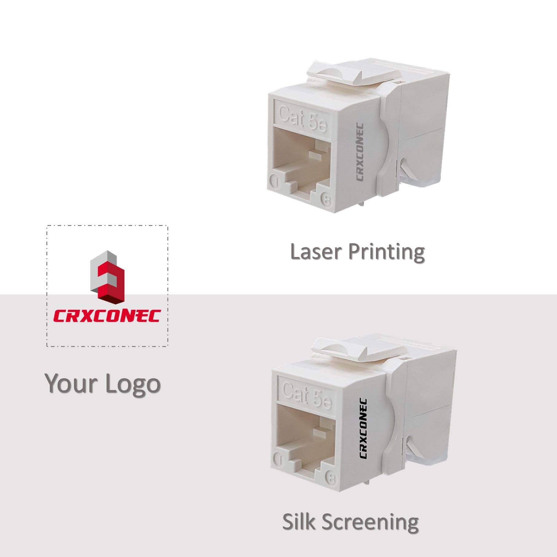 Cat5E 90° Unshielded Toolless Keystone Jack | Advanced Fiber Cabling ...