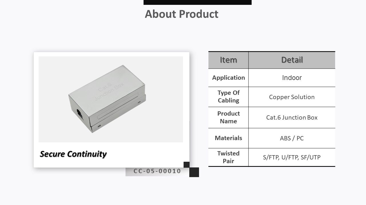 CAT6 STP Junction Box | Advanced Fiber Cabling & Data Center ...