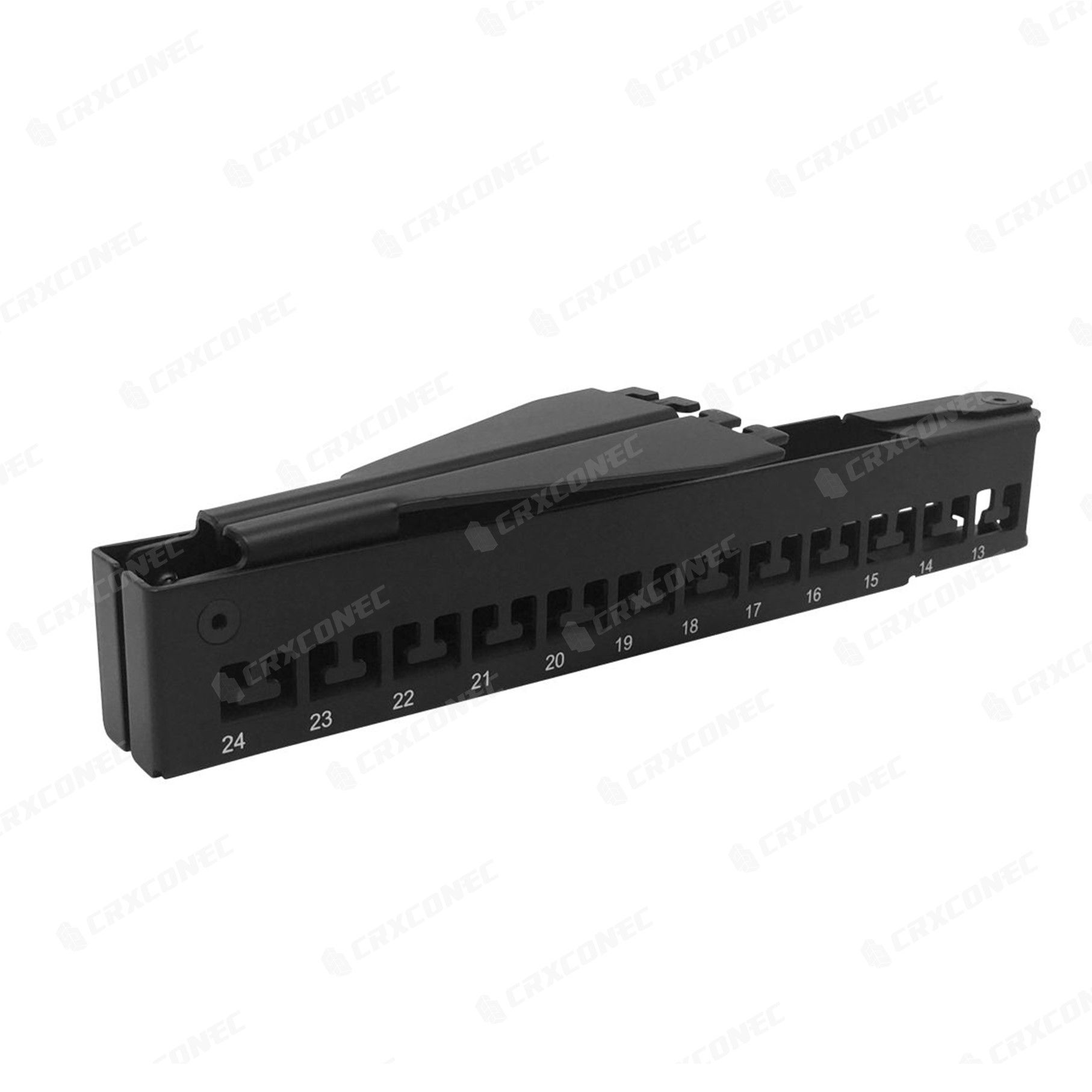 V type Keystone Panel 1U 24port UTP Type | Advanced Fiber Cabling ...
