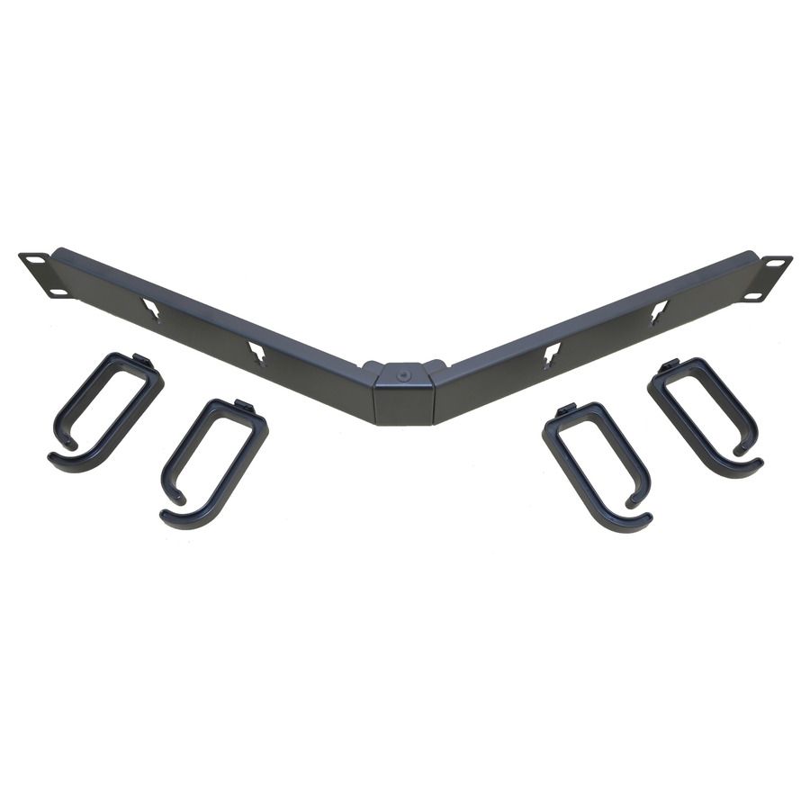 1U 19 Inch Foldable Type Cable Management With 4 Hangers | Advanced ...