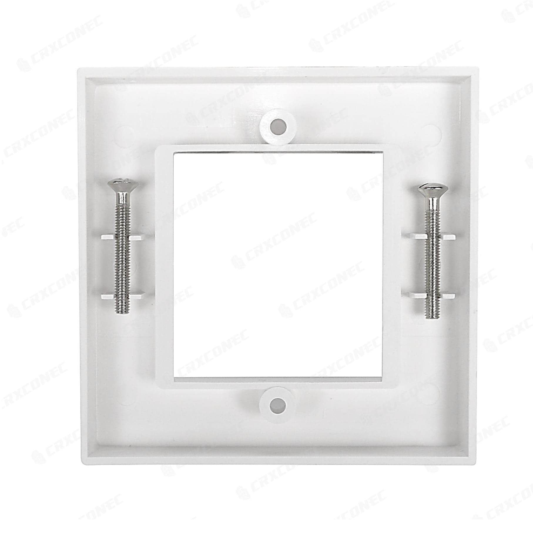 British Style Single Gang Snap-In Faceplate RJ45 Frame 86*86MM ...