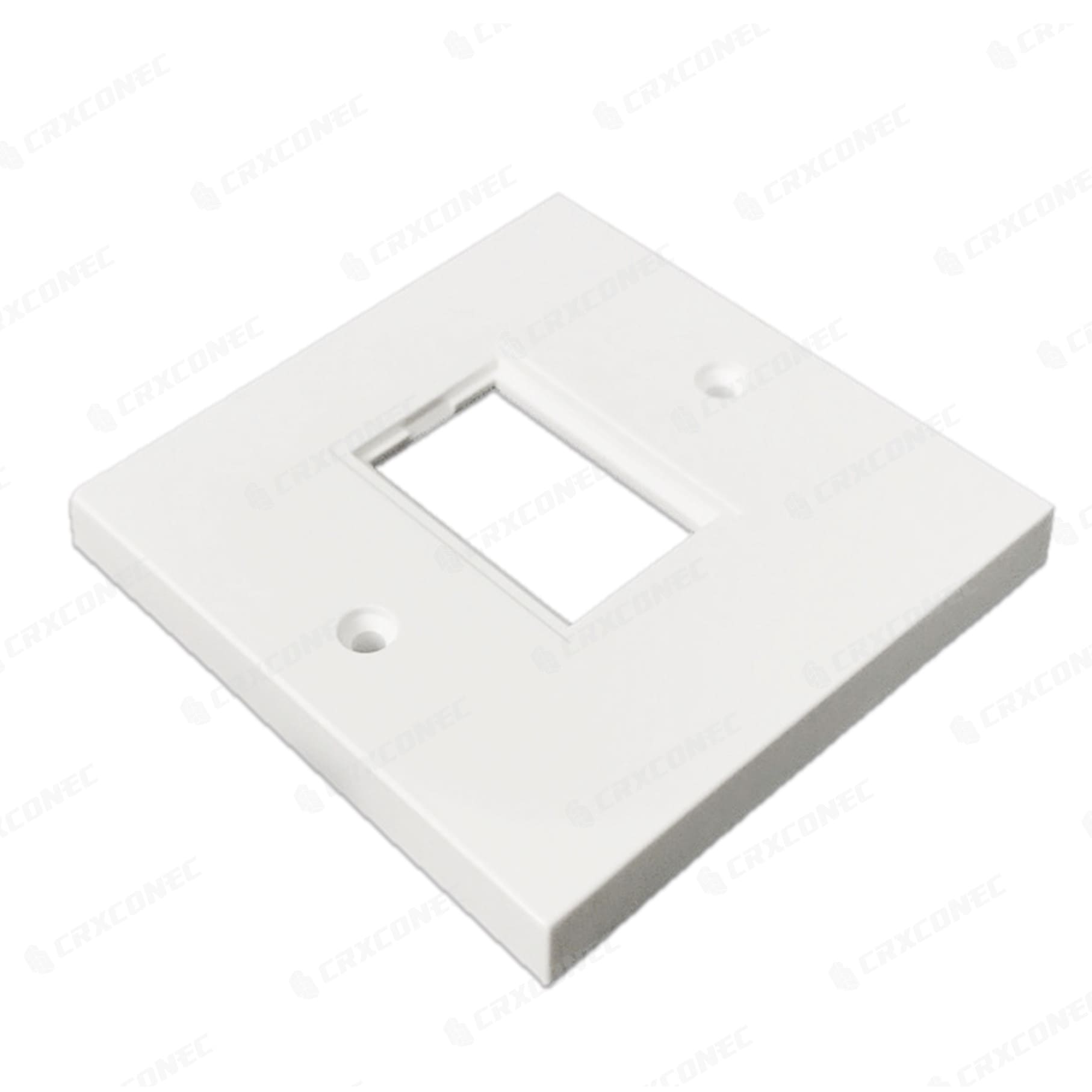LJ6C British Style Snap-In 1 Port Faceplate RJ45 Frame 86*86MM ...