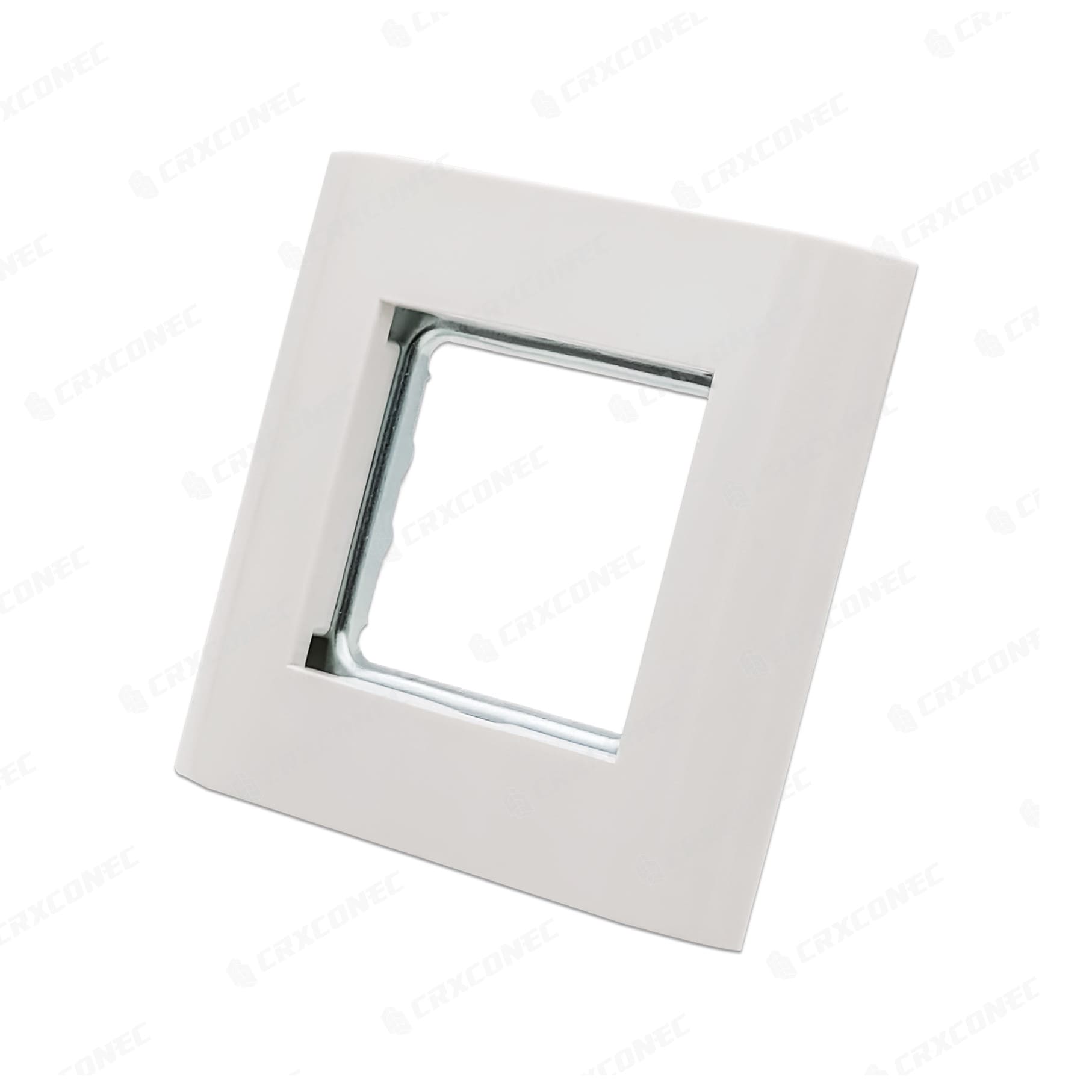 French Style Snap-In Single Gang Faceplate RJ45 Frame 80*80MM ...