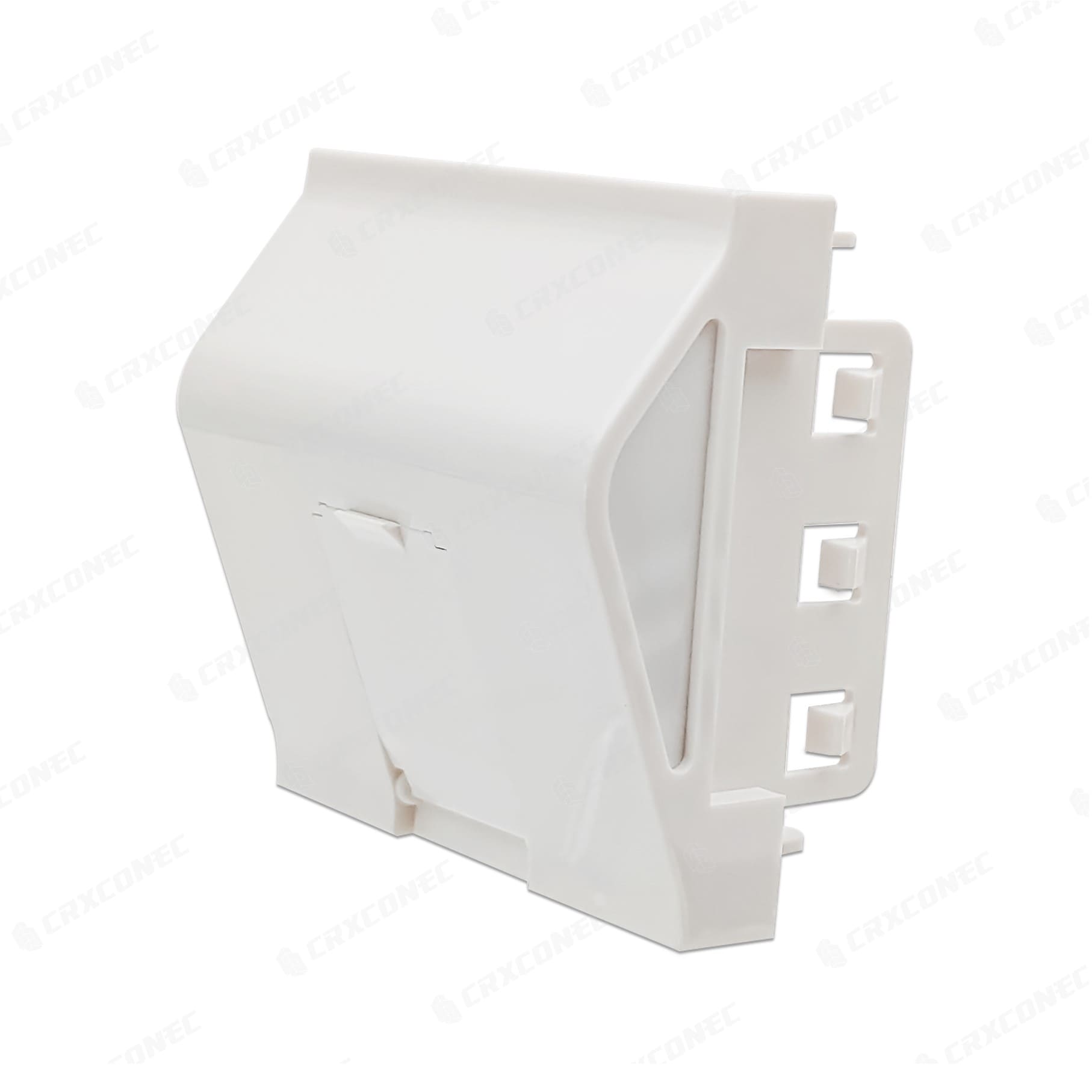 French Style Full Size Angled 1 Port Module-Insert With Cover-cap 45 ...