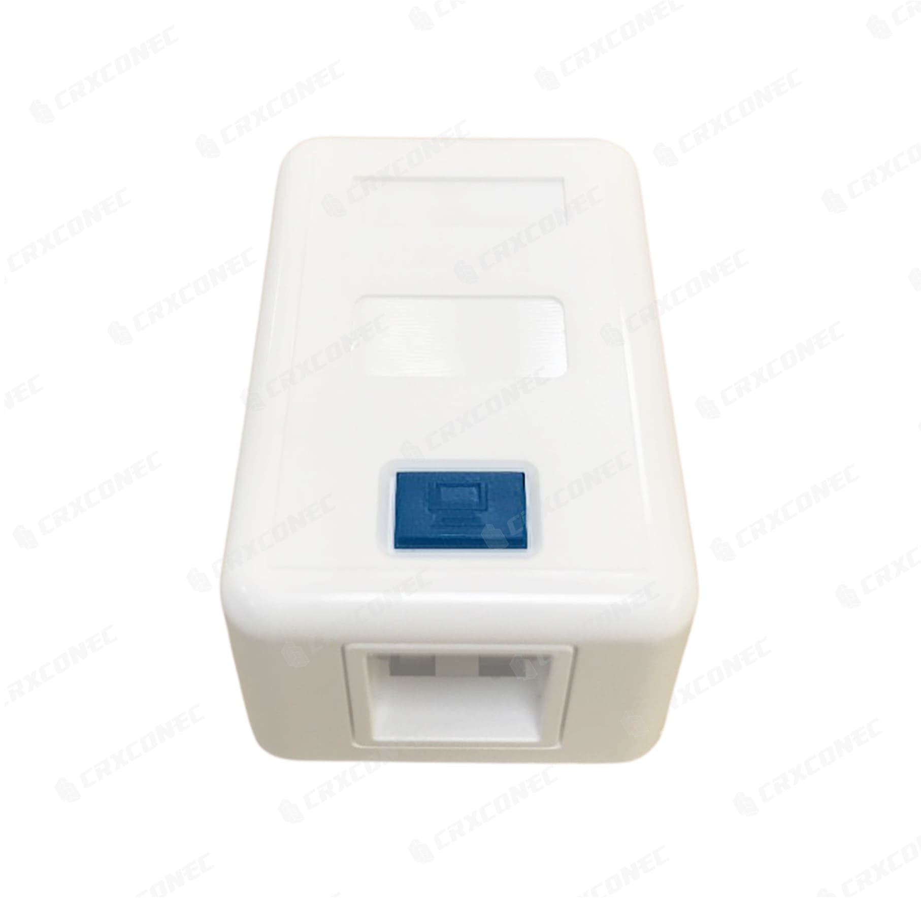 Network RJ45 Single Gang Surface Mount Box with ICON | Advanced Fiber ...