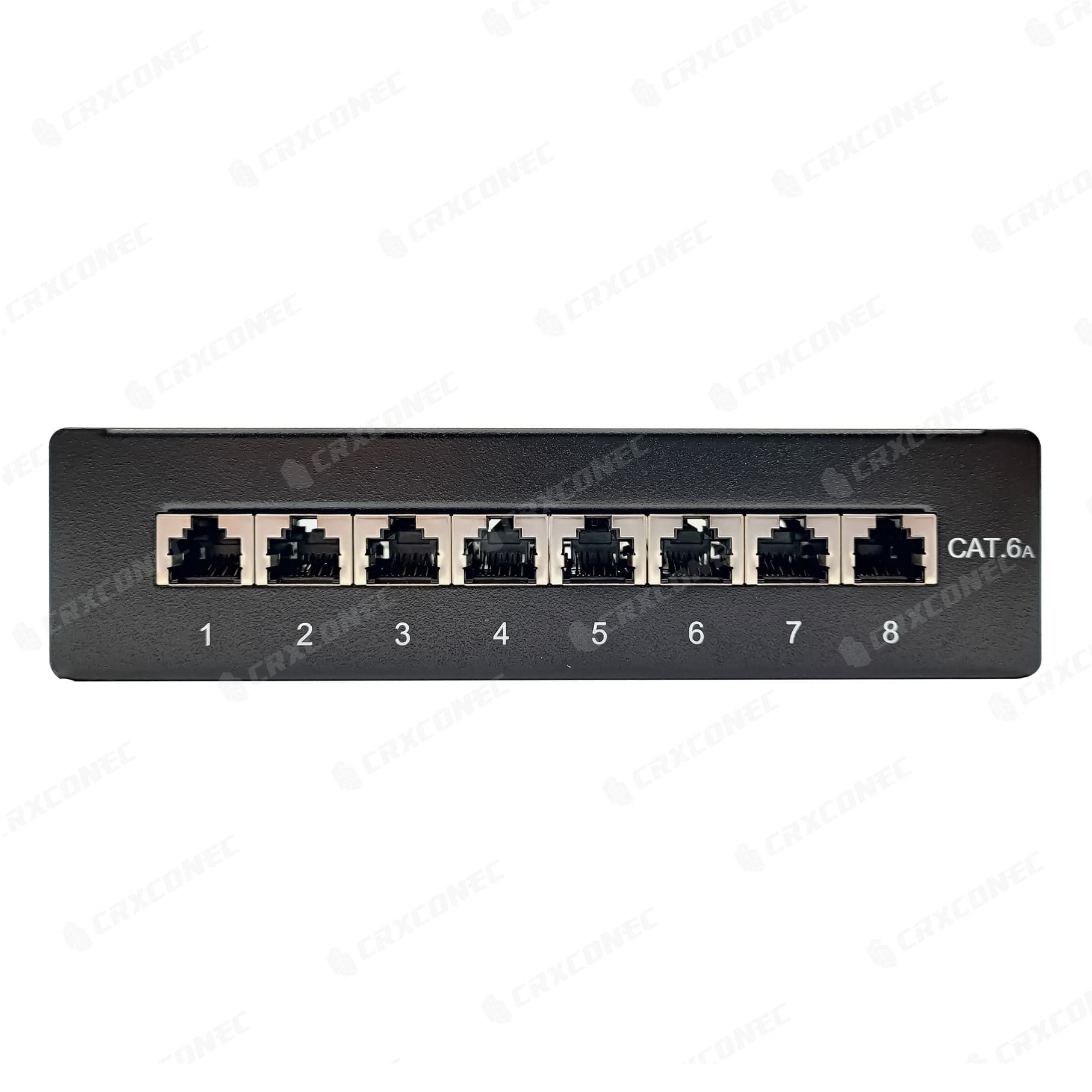 8 Port Cat.6A STP 90° Punch Down Surface Mount Box | Advanced Fiber ...