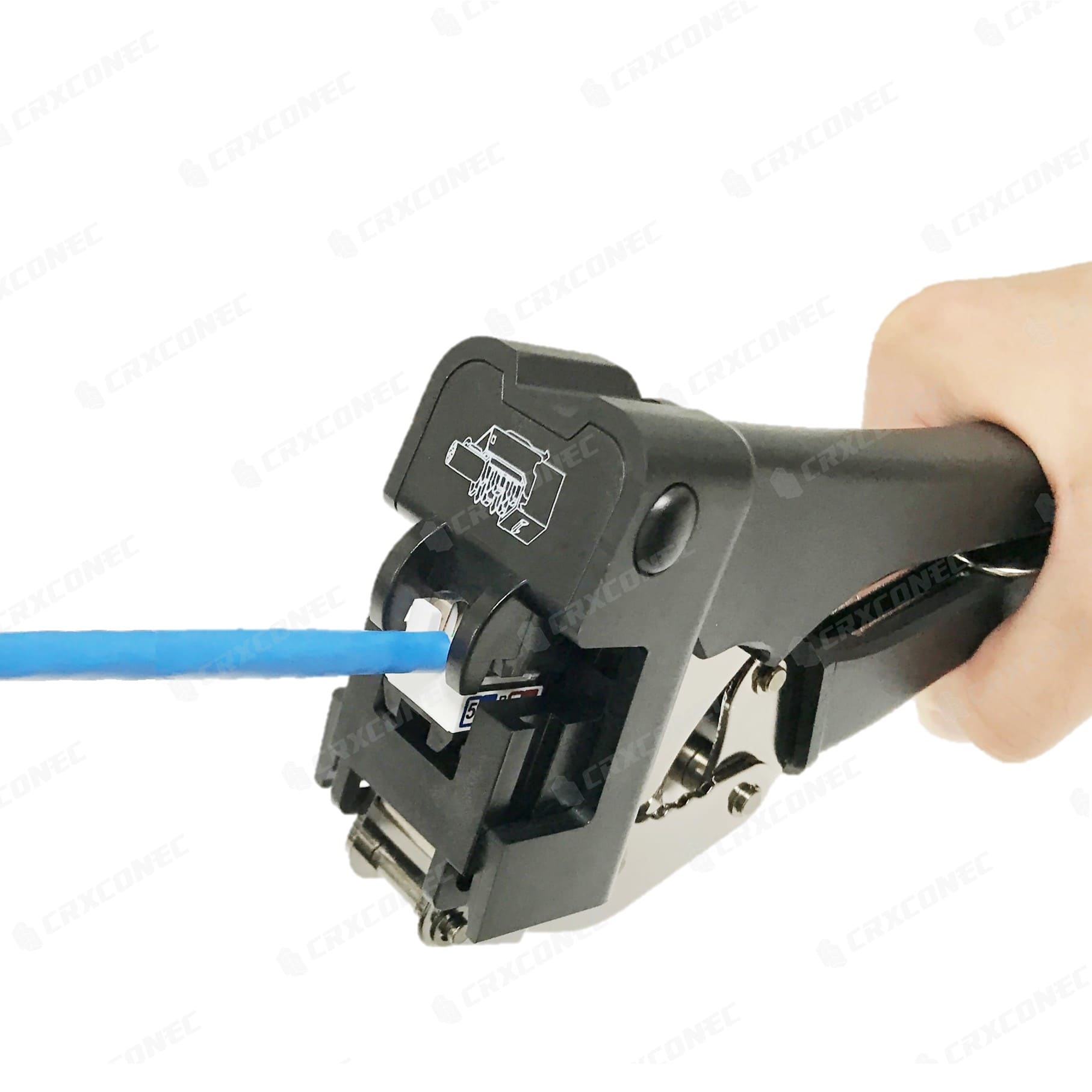 Speedy-Termination Tool For Slim Type 180 Degree Keystone Jack ...