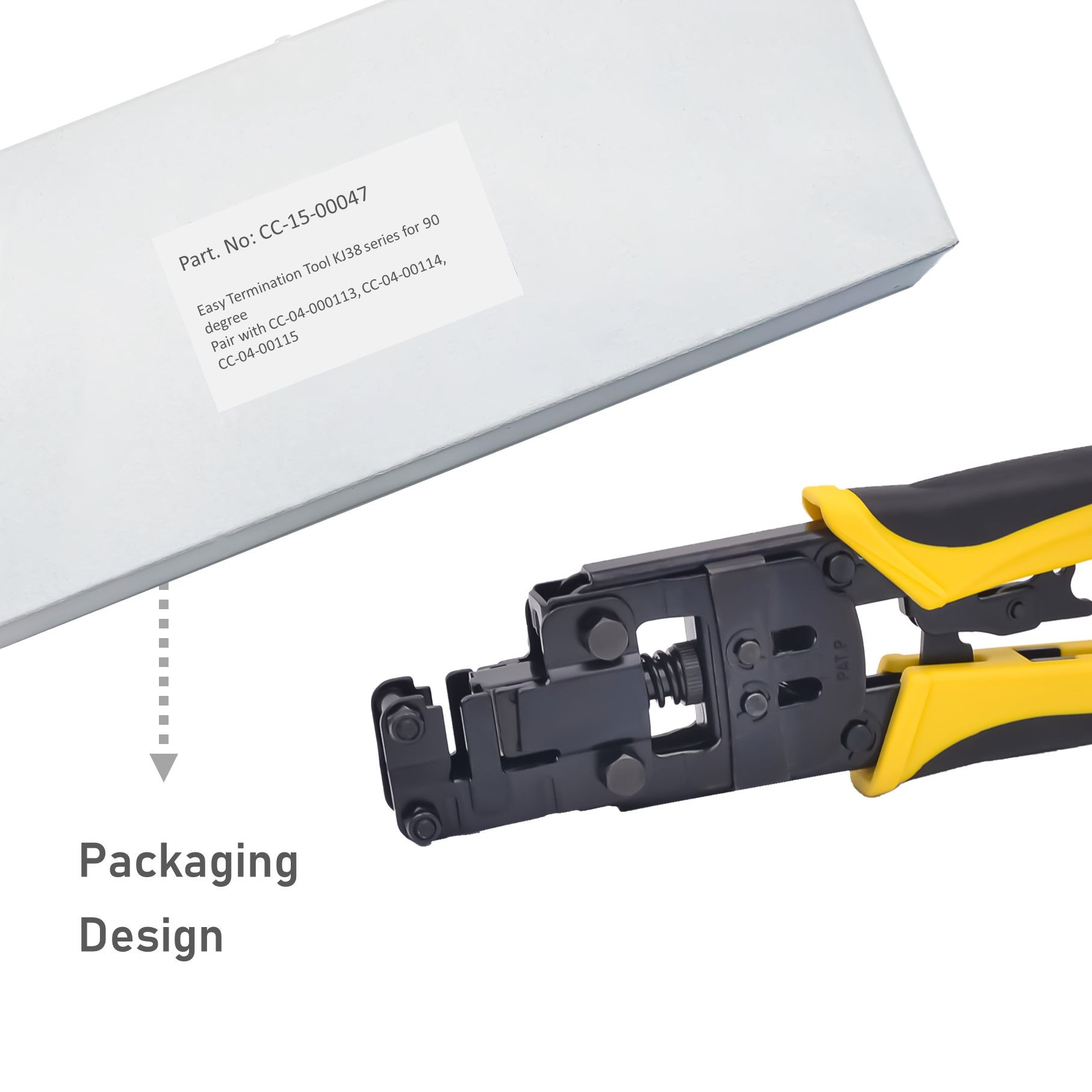 Speedy-Termination Tool For Slim Type 90 Degree Keystone Jack ...
