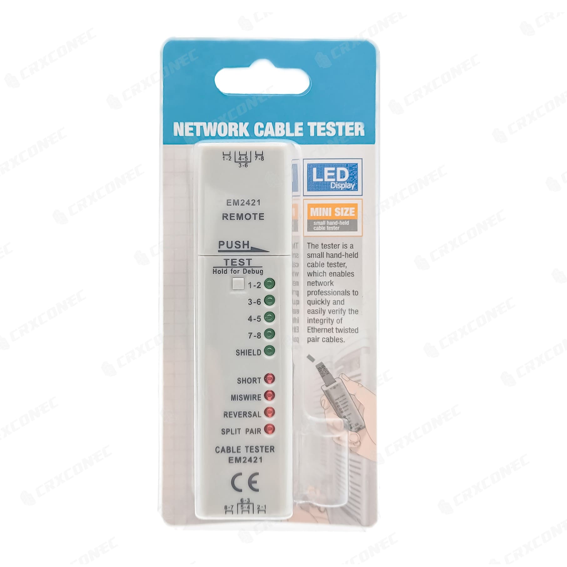 Wireless Copper Network RJ45 Cable Tester | Advanced Fiber Cabling ...