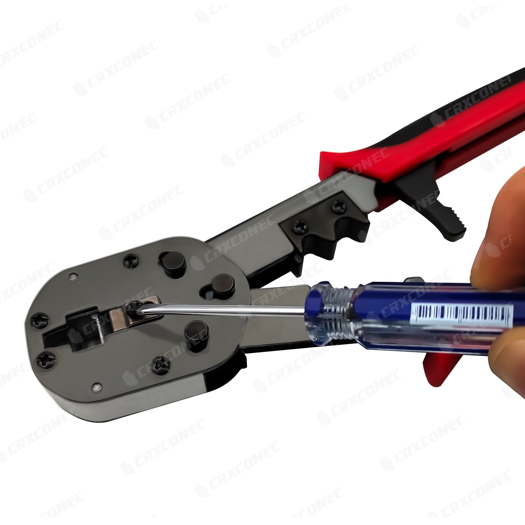 Multi-functional RJ45 Plug Crimping Tool | Advanced Fiber Cabling ...