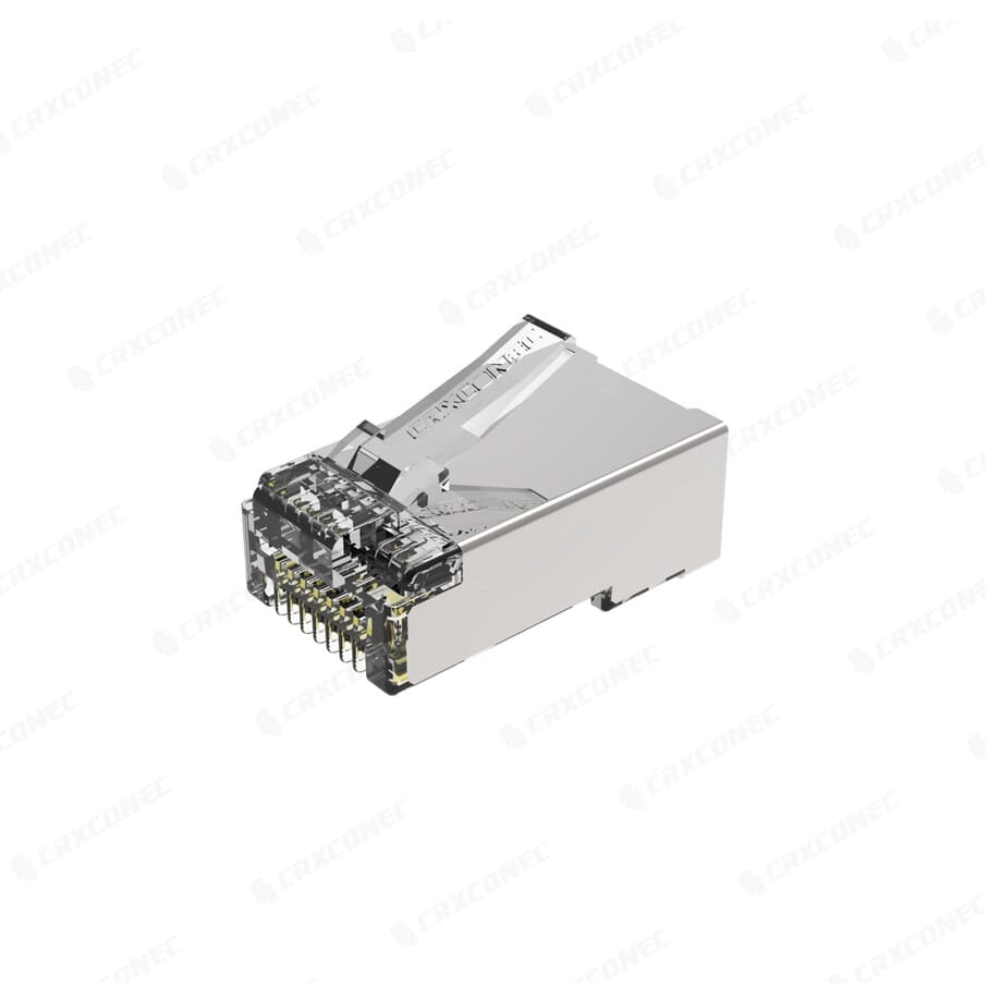 Cat6 STP Easy Pass Through RJ45 Connector | Advanced Fiber Cabling ...