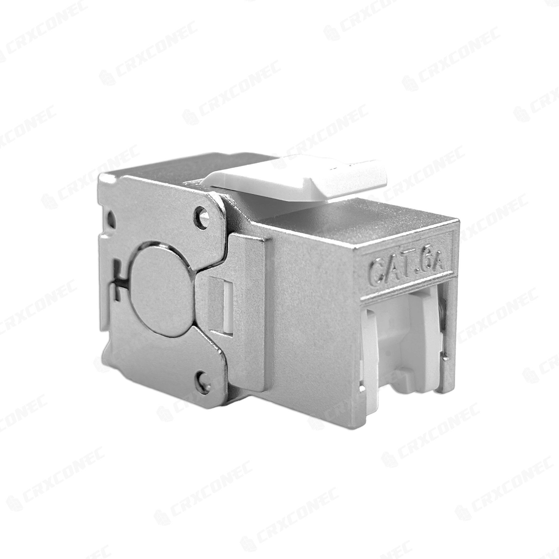 Cat6A STP Multi-Entry RJ45 Keystone Jack with Shutter | Advanced Fiber ...