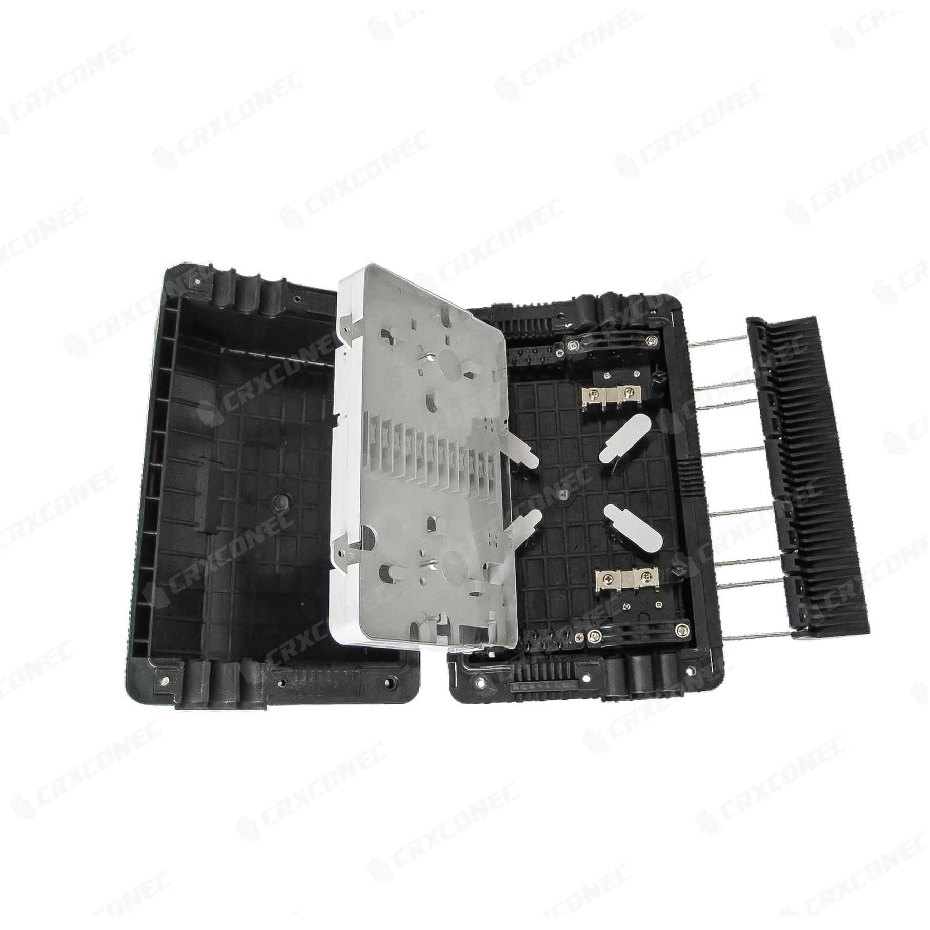 FTTH Outdoor 48 Core Inline Fiber Joint Closure Mechanical Sealing Type ...