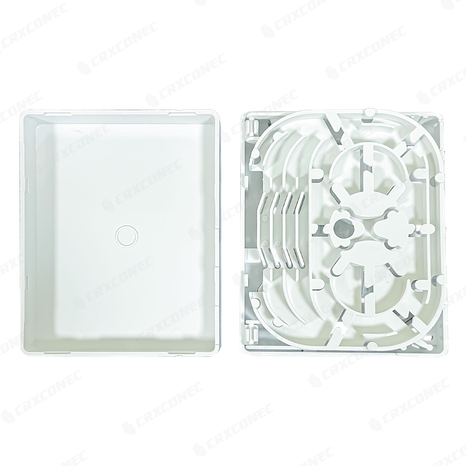 FTTH Indoor 4 Core Fiber Termination Box | Advanced Fiber Cabling ...